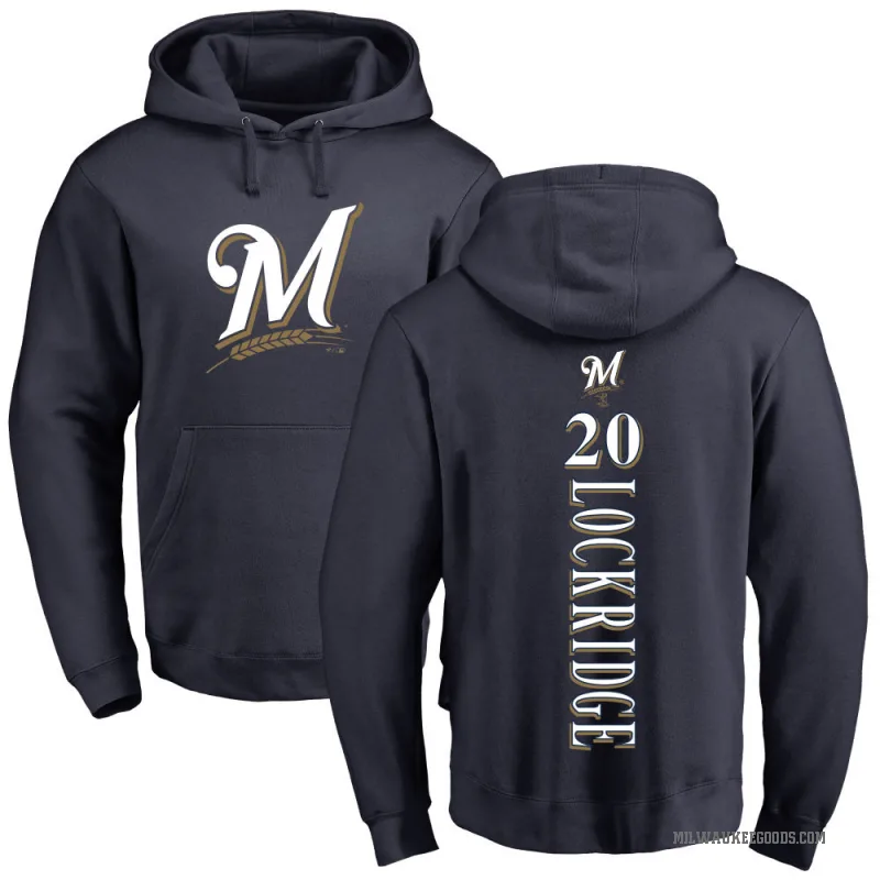 Brandon Lockridge Hoodie | Authentic Milwaukee Brewers Brandon ...