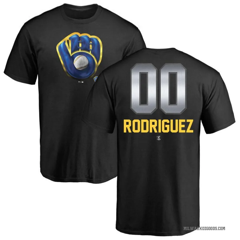 Carlos Rodriguez T-Shirt | Authentic Milwaukee Brewers Carlos Rodriguez ...